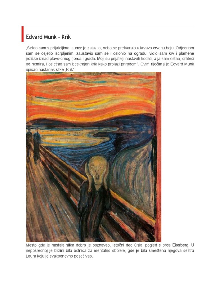 Edvard Munk | PDF