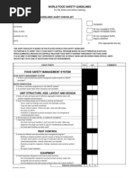 FSSAI Inspection Checklist | PDF | Pest Control | Foods