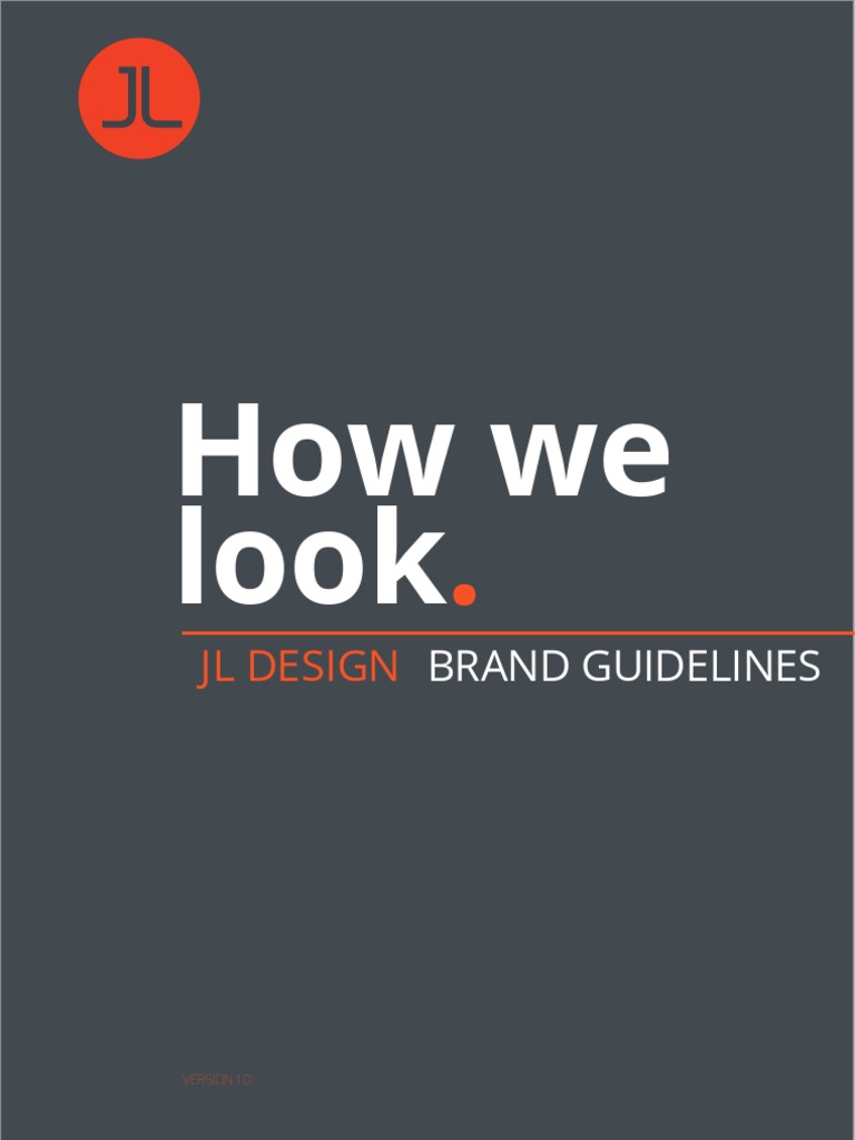 JL Design Brand Guidelines | PDF | Typefaces | Typography