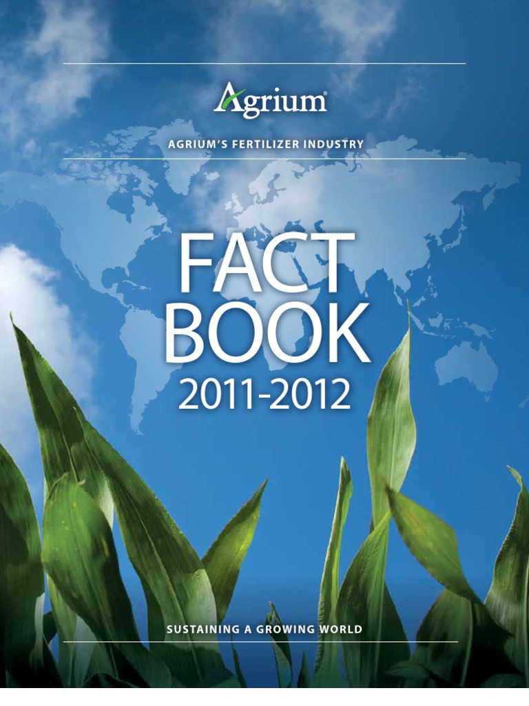 2011 Agrium Fact Book v15 W Links | PDF | Potash | Fertilizer