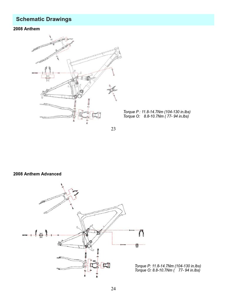 Giant Anthem, Anthem X, Trance, Trance X, Reign Torque | PDF | Wheeled ...