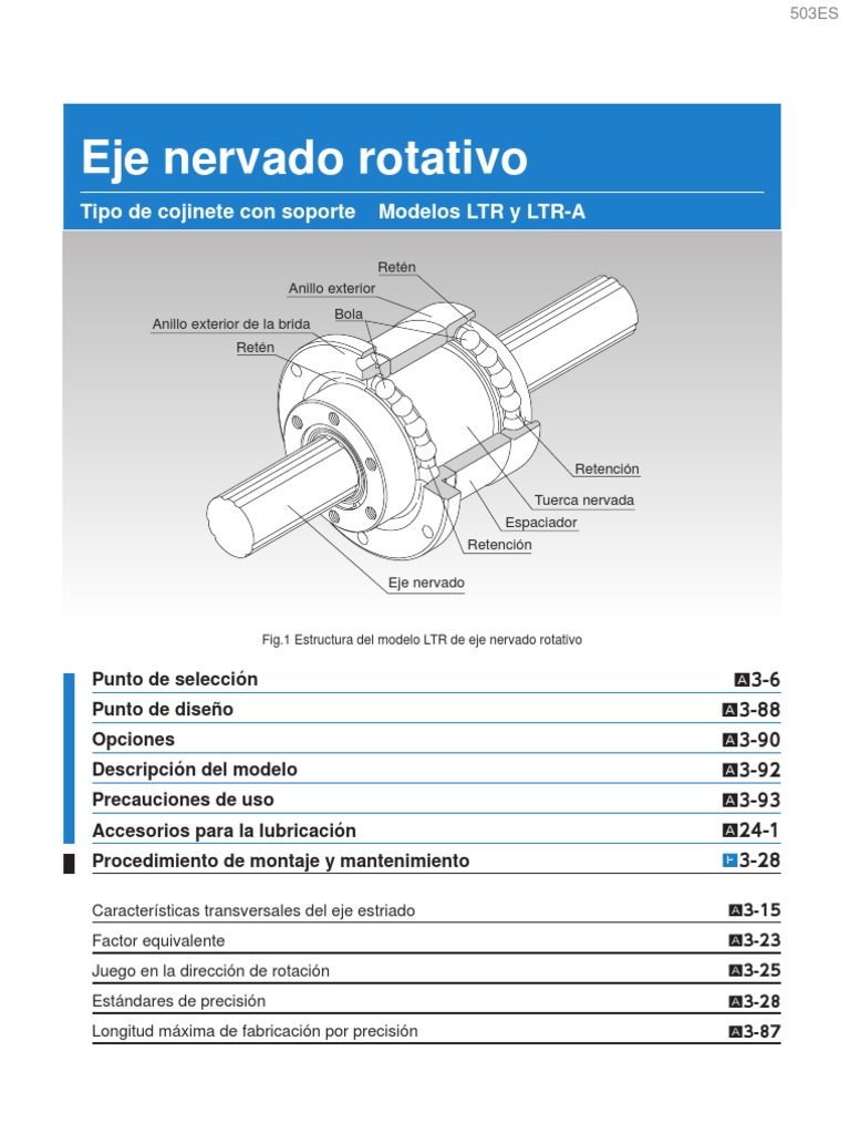 eje nervado | Ingeniería mecánica | Maquinas