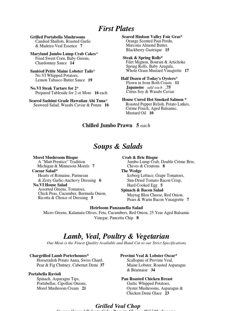 Novi Menu | PDF