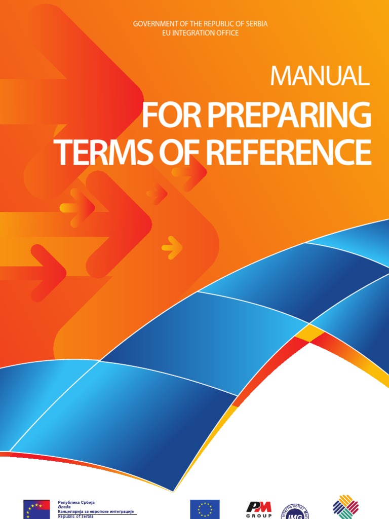 Manual For Preparing Terms of Reference | PDF | Project Management ...