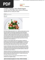 Roman Menu Booklet | PDF | Dumpling | Salad