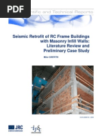 Seismic Retrofitting of RC Frames With RC Infilling (SERFIN Project) | PDF | Beam (Structure ...