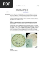 Lab Report. Serial Dilution | Colony Forming Unit | Laboratories