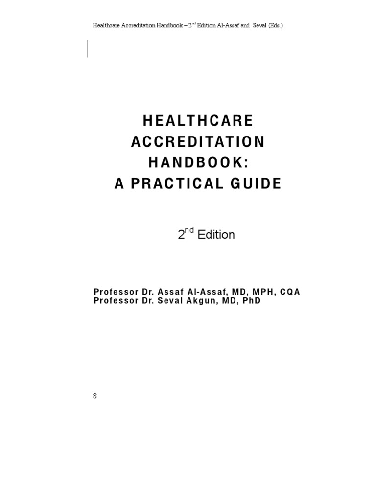Accreditation Book | PDF | Joint Commission | Professional Certification