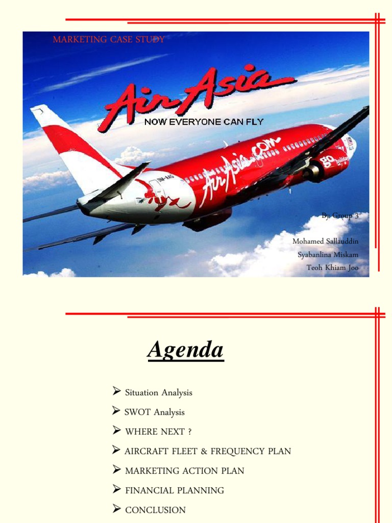 AirAsia Case Study-By Nadeem | PDF | Low Cost Carrier | Airlines