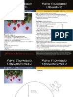 Sweet Red Poppy Mask Pattern | PDF