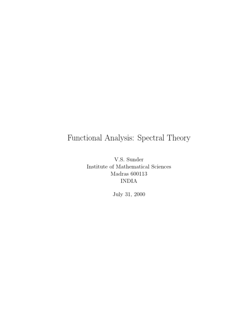 Functional Analysis | PDF | Banach Space | Series (Mathematics)