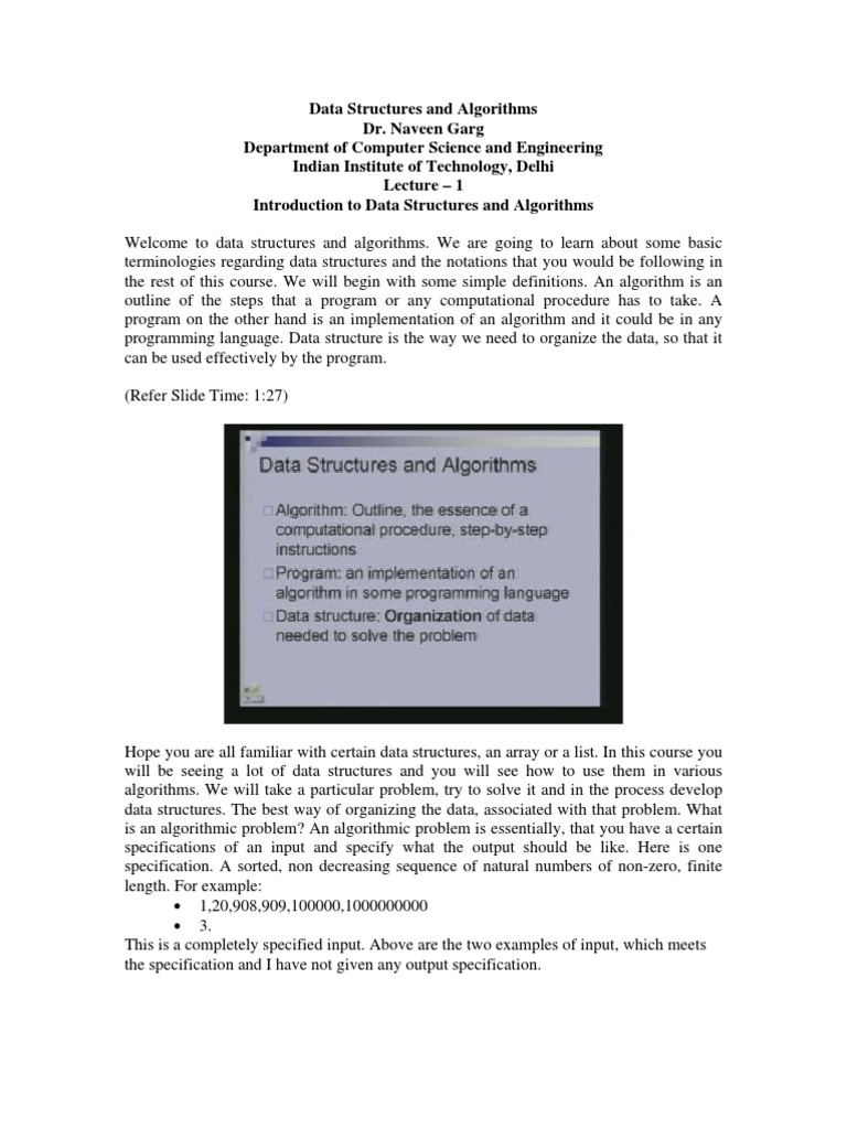 Lec 1 | PDF | Time Complexity | Algorithms Lec 1 | PDF | Time Complexity | Algorithms
