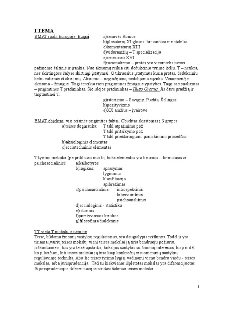 Teises Teorija | PDF