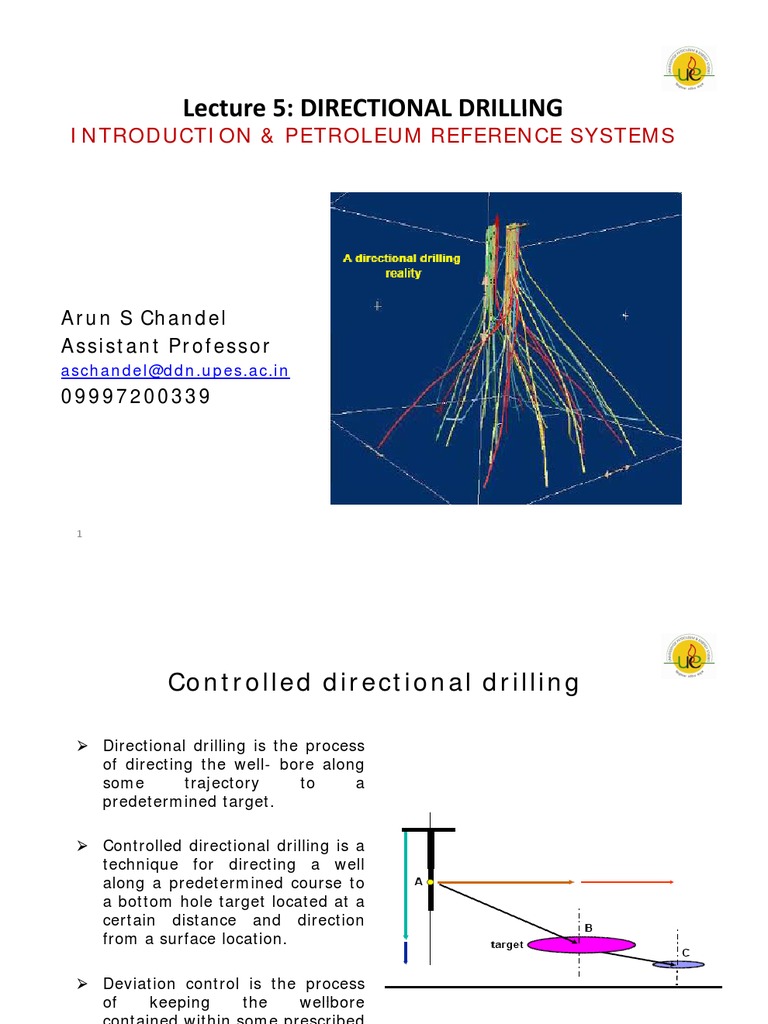 L5-Intro Directional Drilling Coordinate Systems | PDF | Oil Well | Latitude