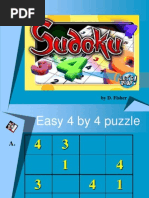 Easy Sudoku - 50 Printable Puzzles With Answers | PDF | Puzzles ...