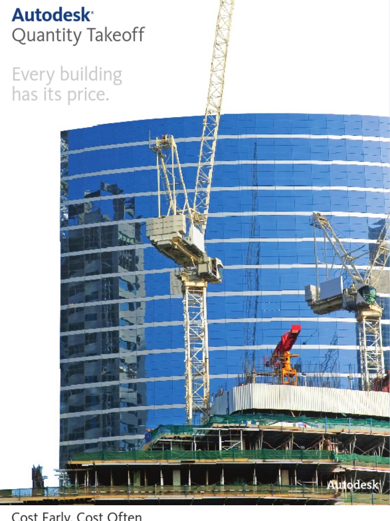 Autodesk Quantity Takeoff Brochure | PDF | Autodesk | Building ...