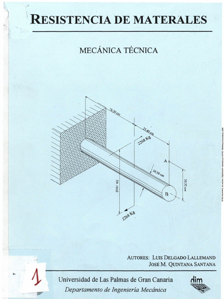 Resistencias de Materiales | Elasticidad (Física) | Pandeo