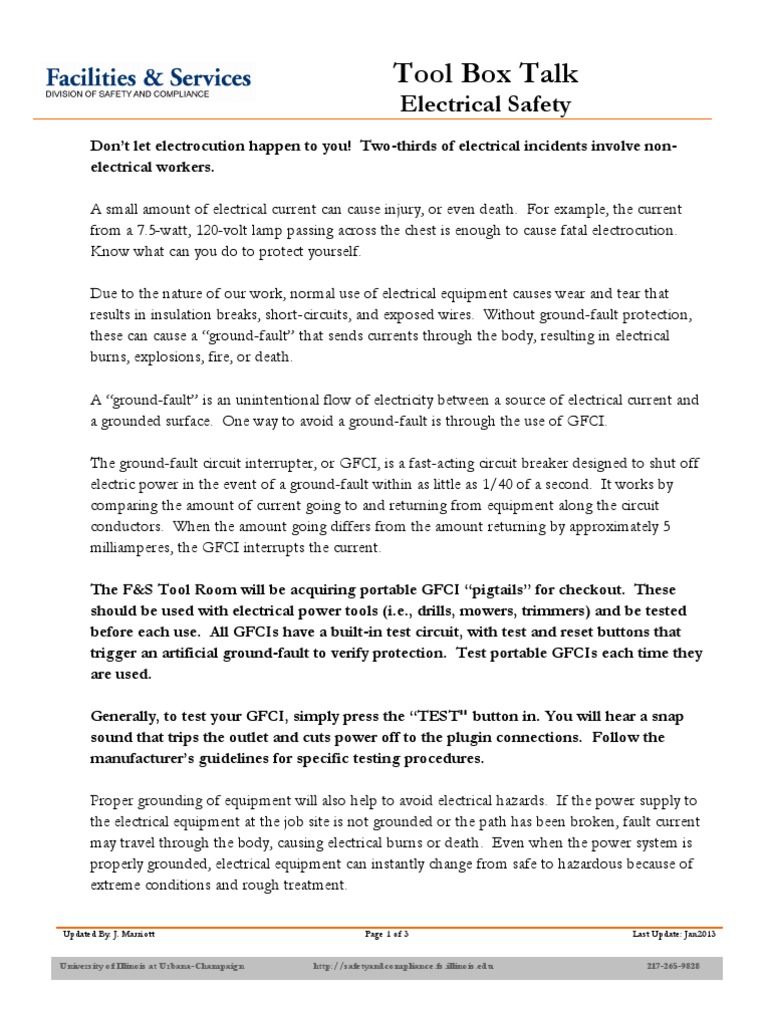 TBT Electrical Safety | PDF | Electrical Connector | Electrical Equipment