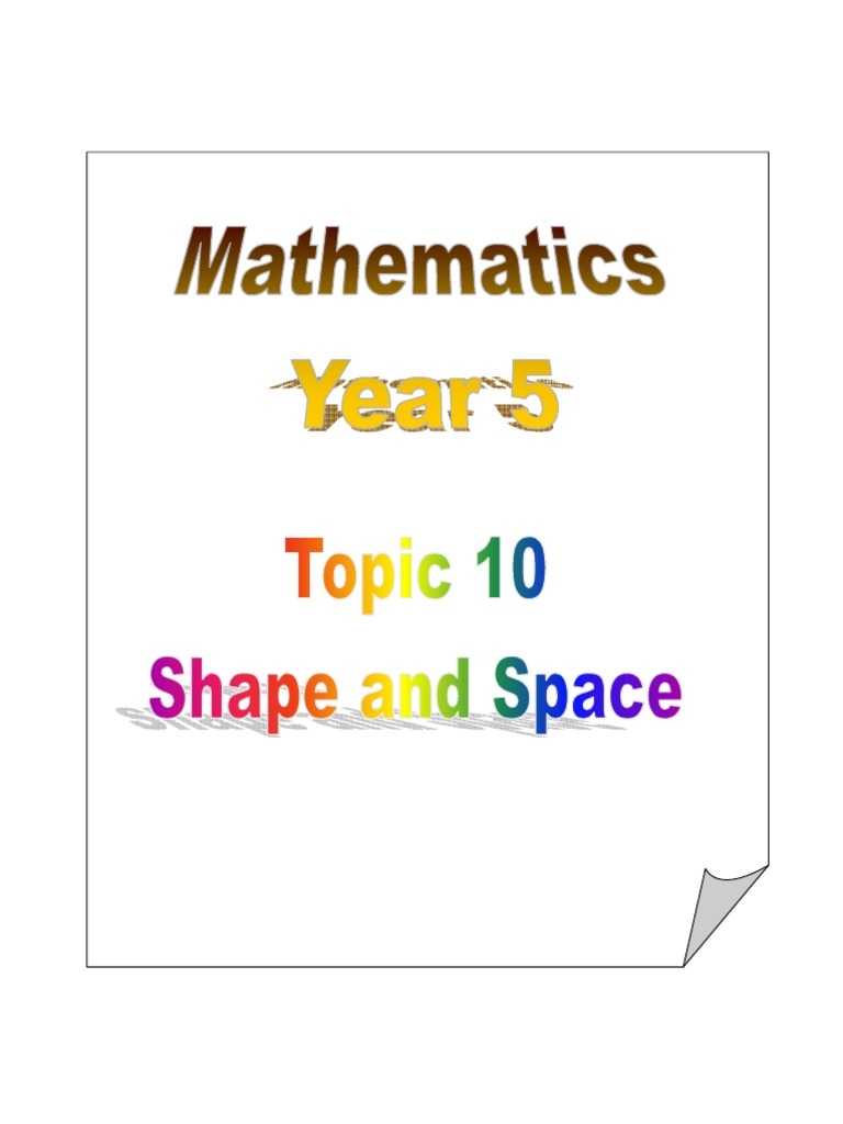 Shape and Space Perimeter and Area Calculations | PDF | Area | Triangle