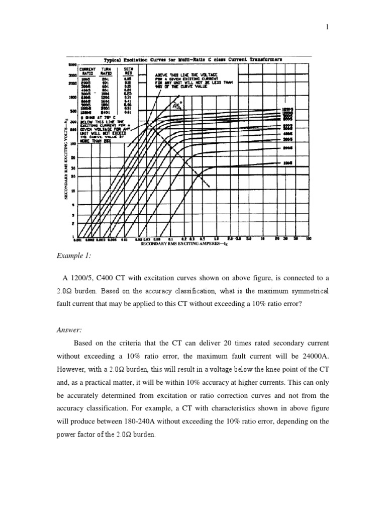 Saturation CT Because of DC Offset | Download Free PDF | Alternating ...