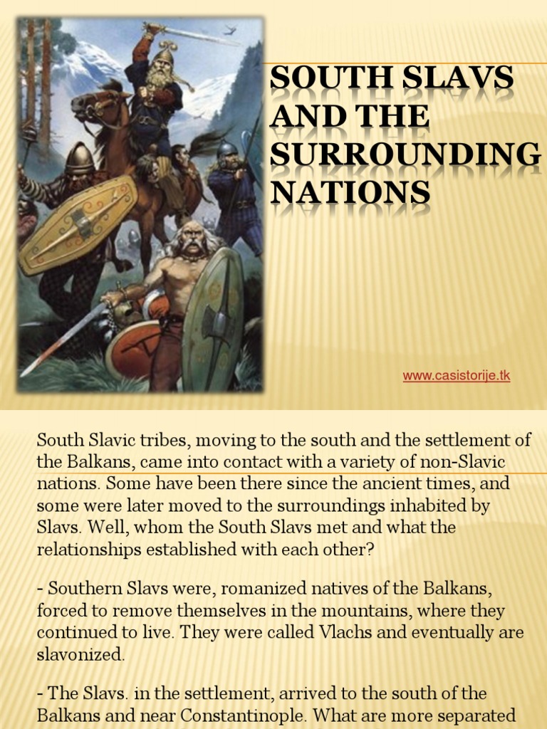 3 - South Slavs and The Surrounding Nations | PDF | Slavs | Ethnicity