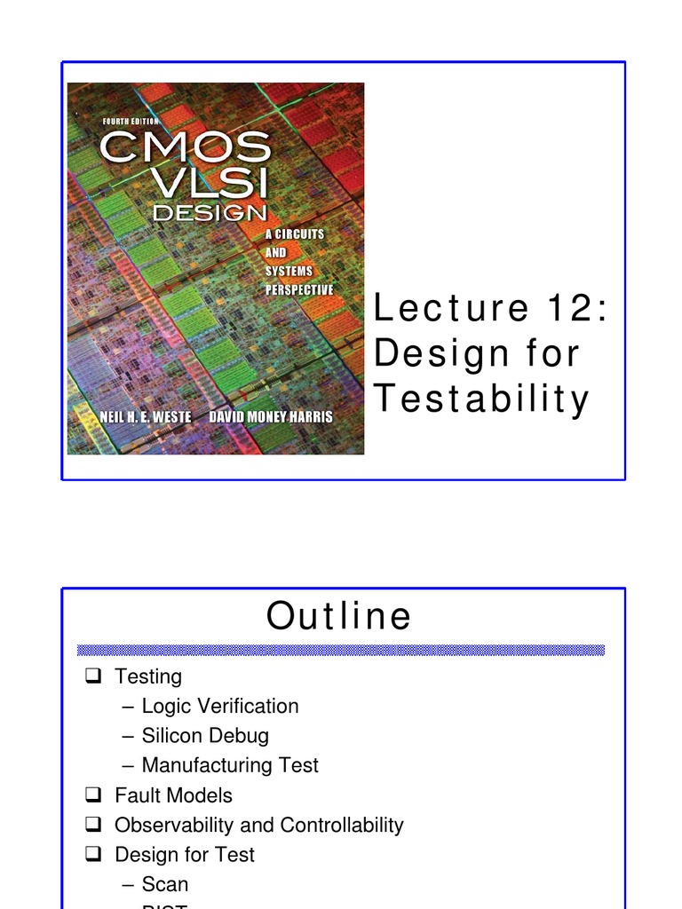 Design For Testability | PDF | Semiconductor Device Fabrication ...