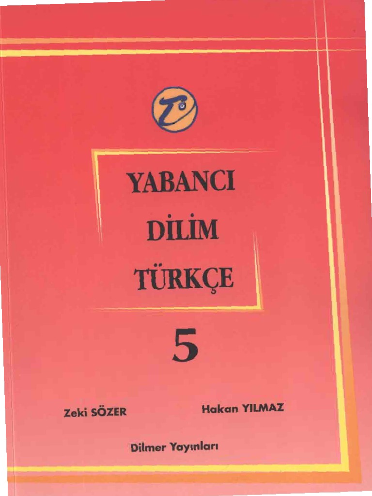Yabanci Dilim Turkce 5 | PDF