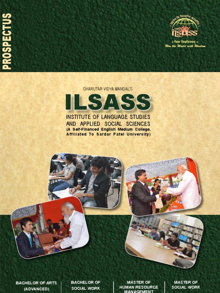 ILSASS Prospectus | PDF | Social Work | Human Resource Management