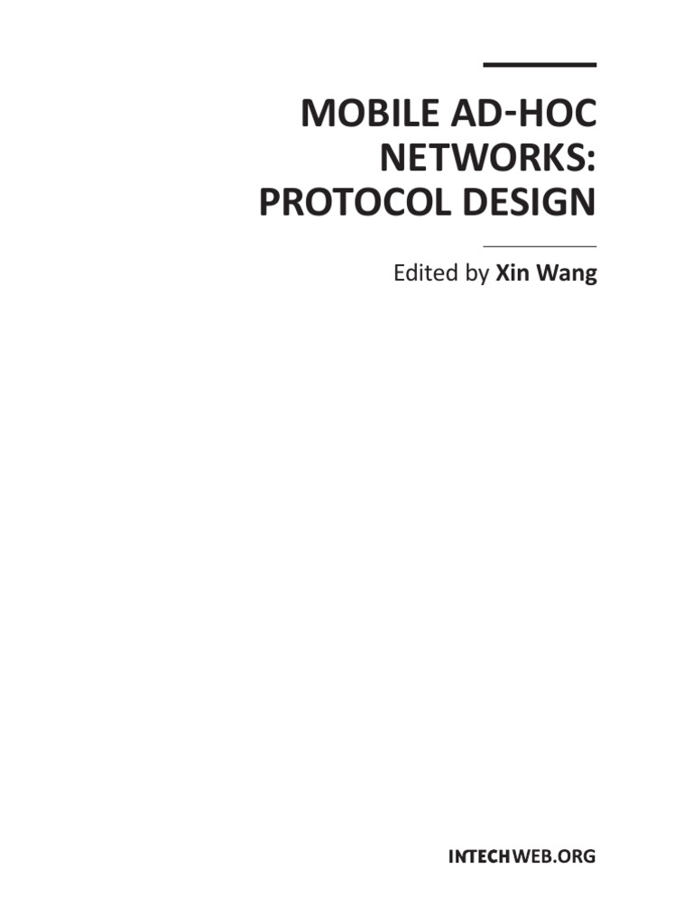 Mobile Ad-Hoc Networks Protocol Design | PDF | Routing | Wireless Ad ...