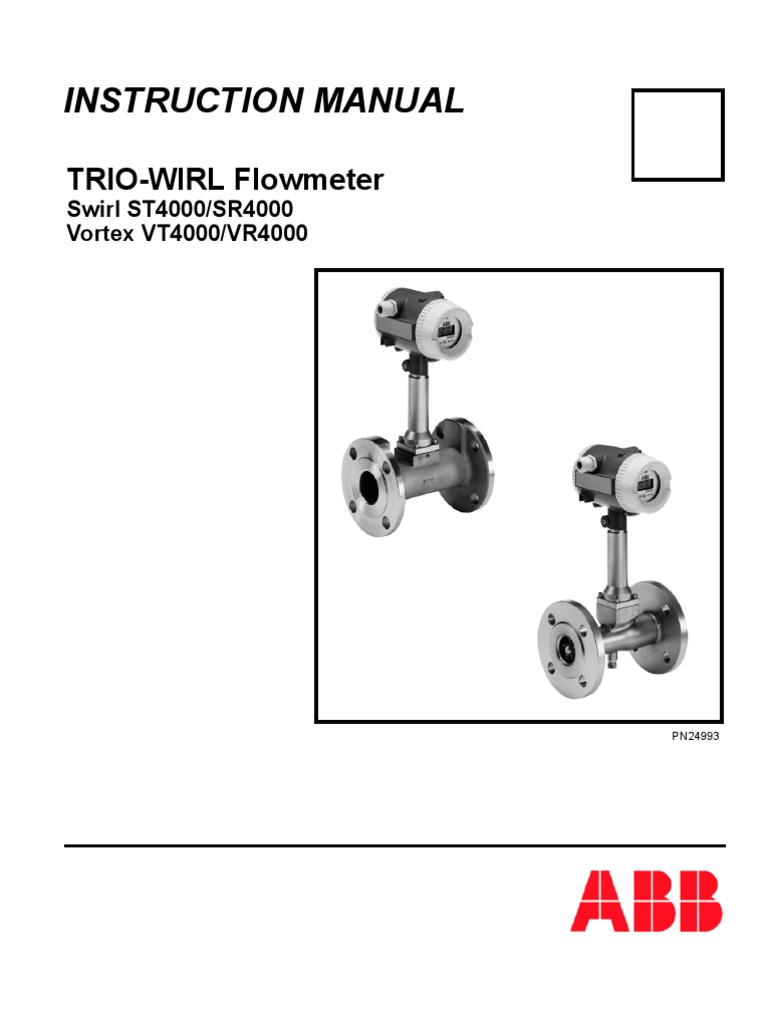 Abb Flowmeters | PDF | Flow Measurement | Pressure