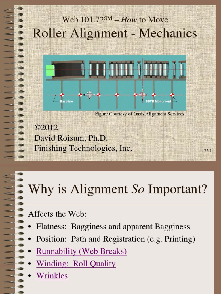 Roisum - Roller Align Mechanics - Presentation | PDF | Surveying ...