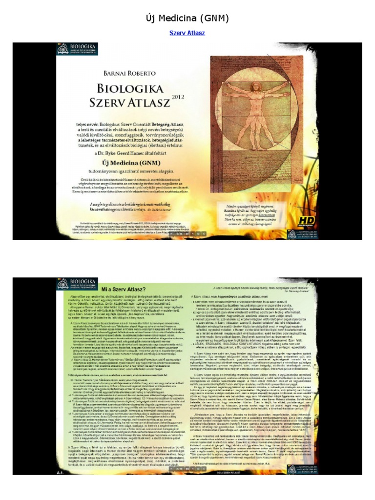 Új Medicina (GNM) Szerv Atlasz - 1 - 3.1.C | PDF