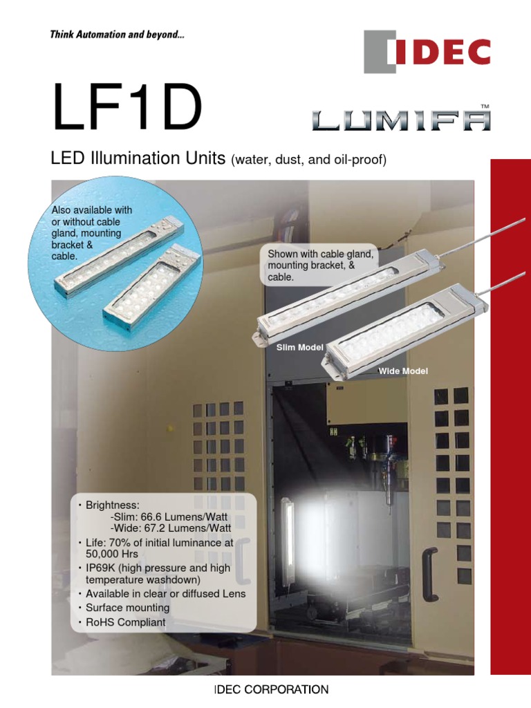 Lumifa LF1D | PDF | Lighting | Light Emitting Diode