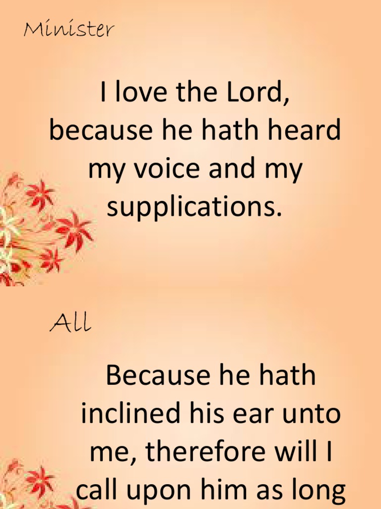 Responsive Readings | PDF