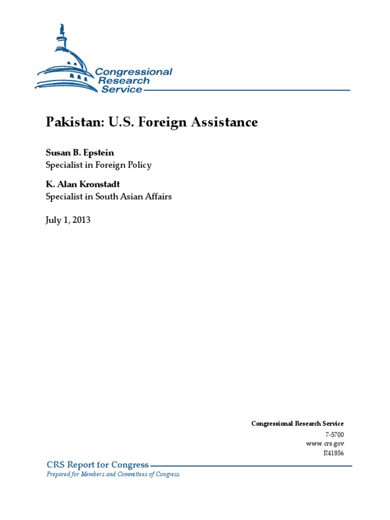 The Congressional Research Service Report | PDF | United States Agency ...
