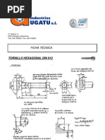 Din 7991 | PDF | Tornillo | Ingeniería mecánica