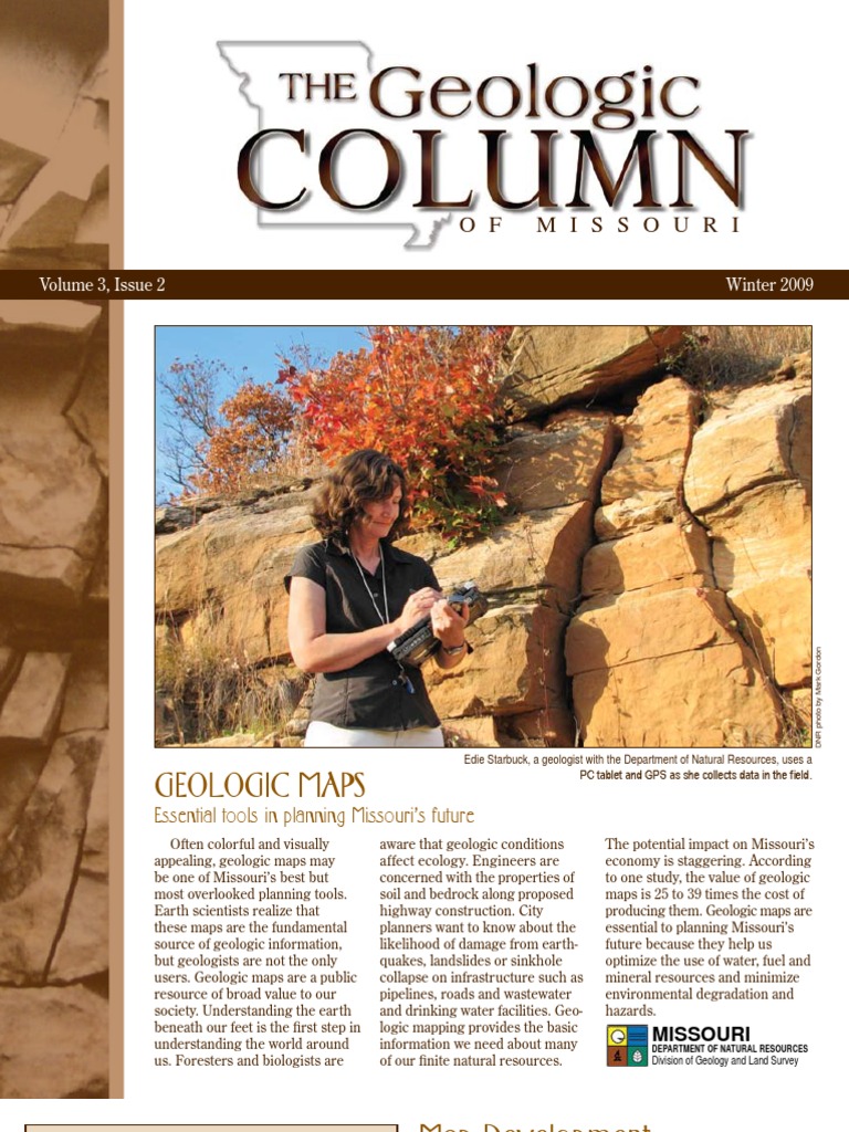 Missouri's Geologic Maps Explained | PDF | Geology | Groundwater