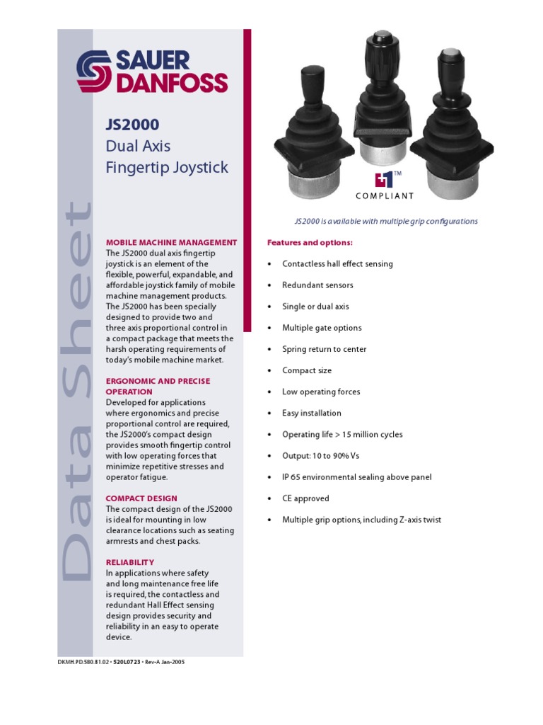 Sauer Danfoss Controllers and MMI Ver B | PDF | Electrical Connector ...