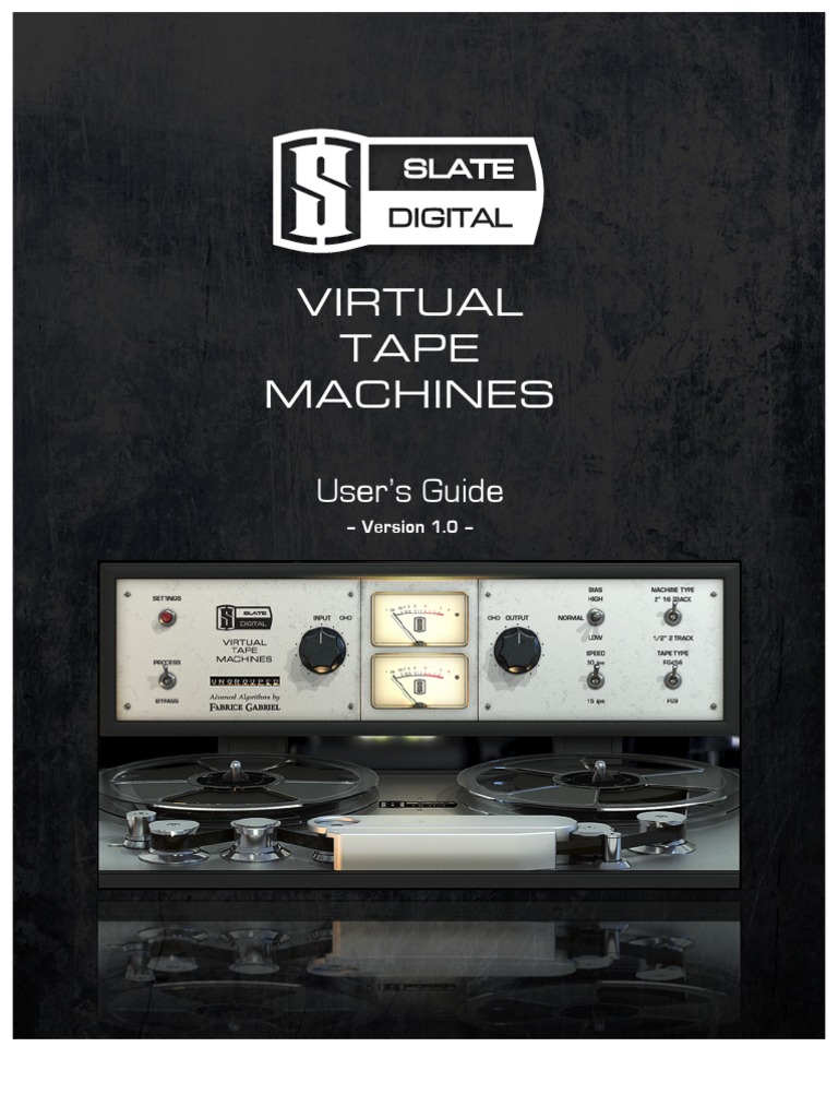 Virtual Tape Machines User Guide | PDF | Compact Cassette | Parameter ...