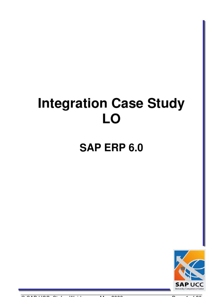 Sap Logistic Case of Study | PDF | Invoice | Logistics