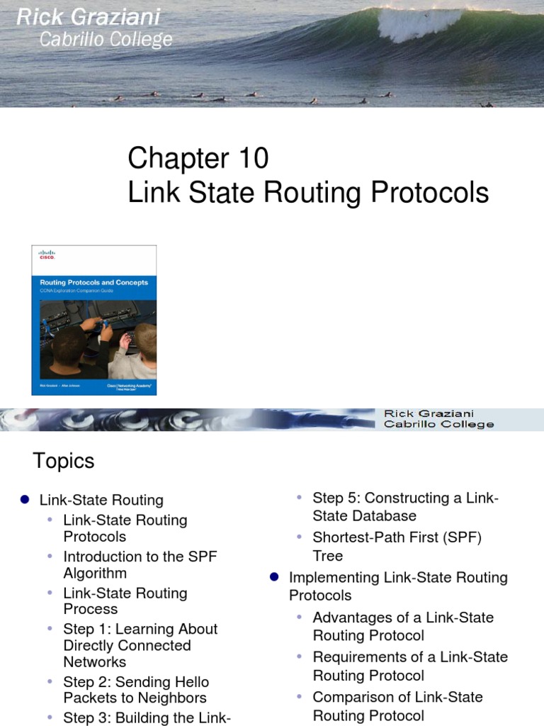 Link State Routing Protocols Pdf Routing Router Computing 