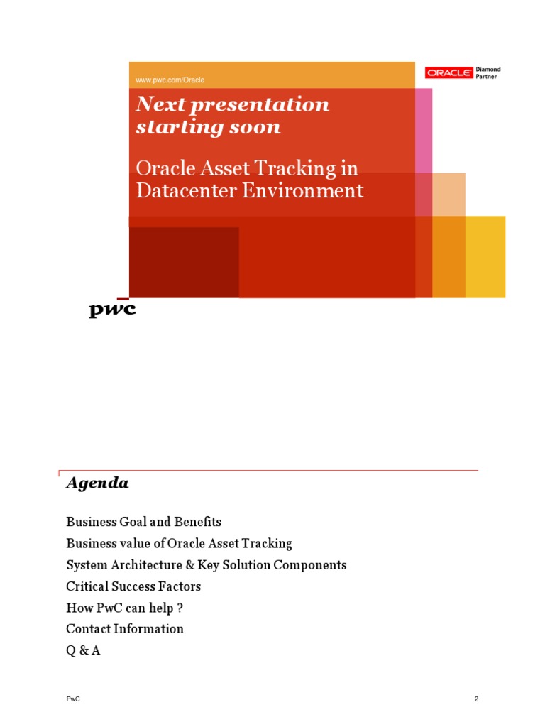 PWC Oat Datacenter Environment | Download Free PDF | Pricewaterhouse ...