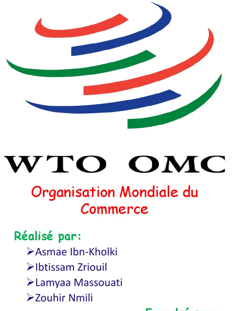OMC | PDF | Organisation mondiale du commerce | Accord général sur les ...