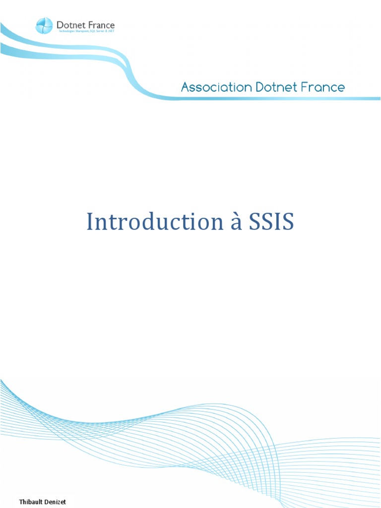 Introduction SSIS | PDF | Ordinateurs | Technologie et ingénierie