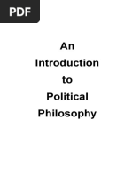 An Introduction To Political Philosophy - Jonathan Wolff | PDF