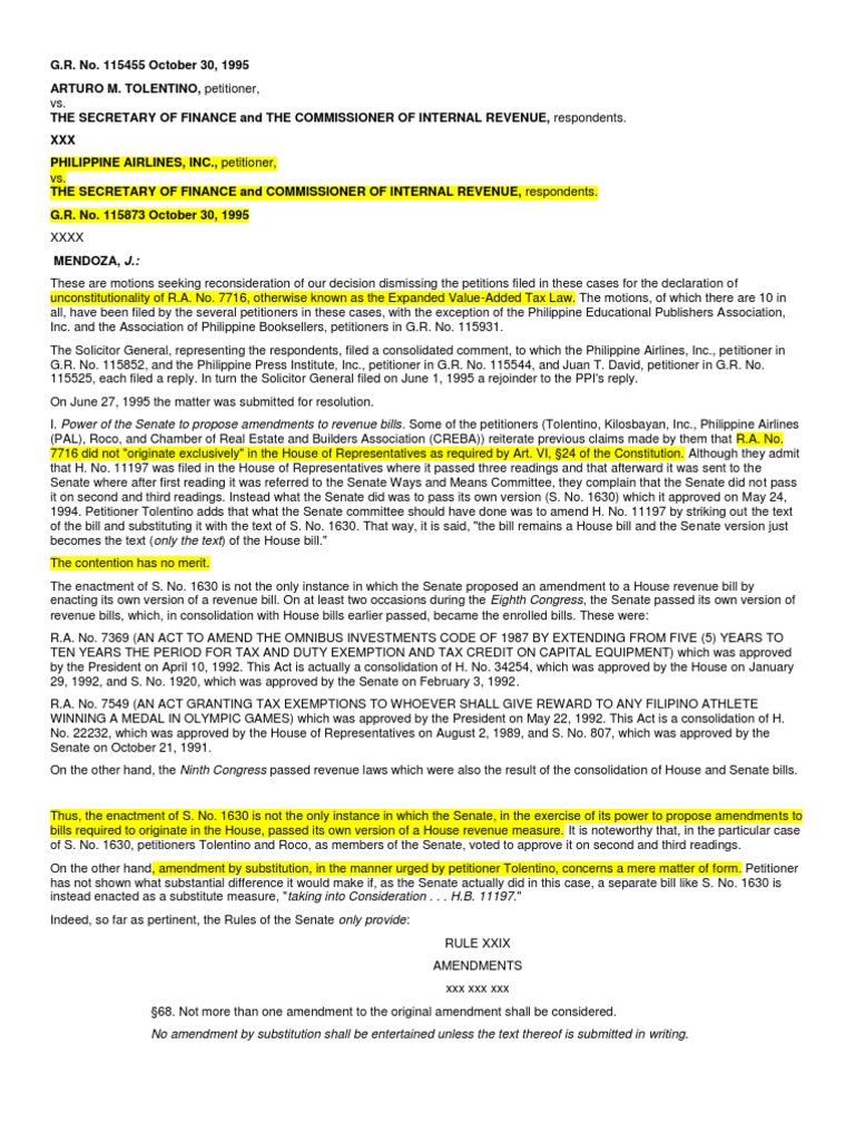 No Amendment by Substitution Shall Be Entertained Unless The Text ...