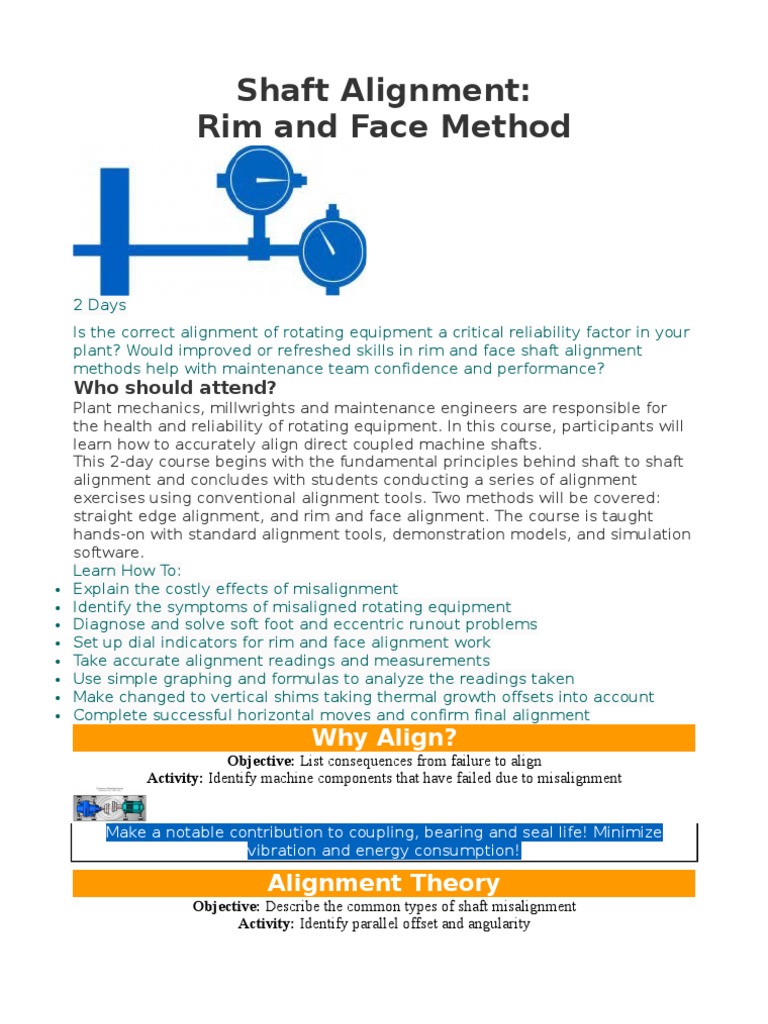 Shaft Alignment | PDF | Computing And Information Technology