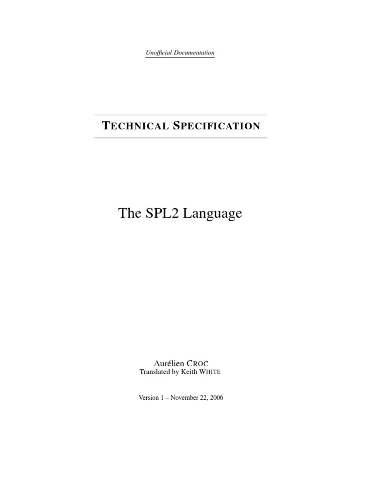 Specs en | PDF | Data Compression | Pointer (Computer Programming)