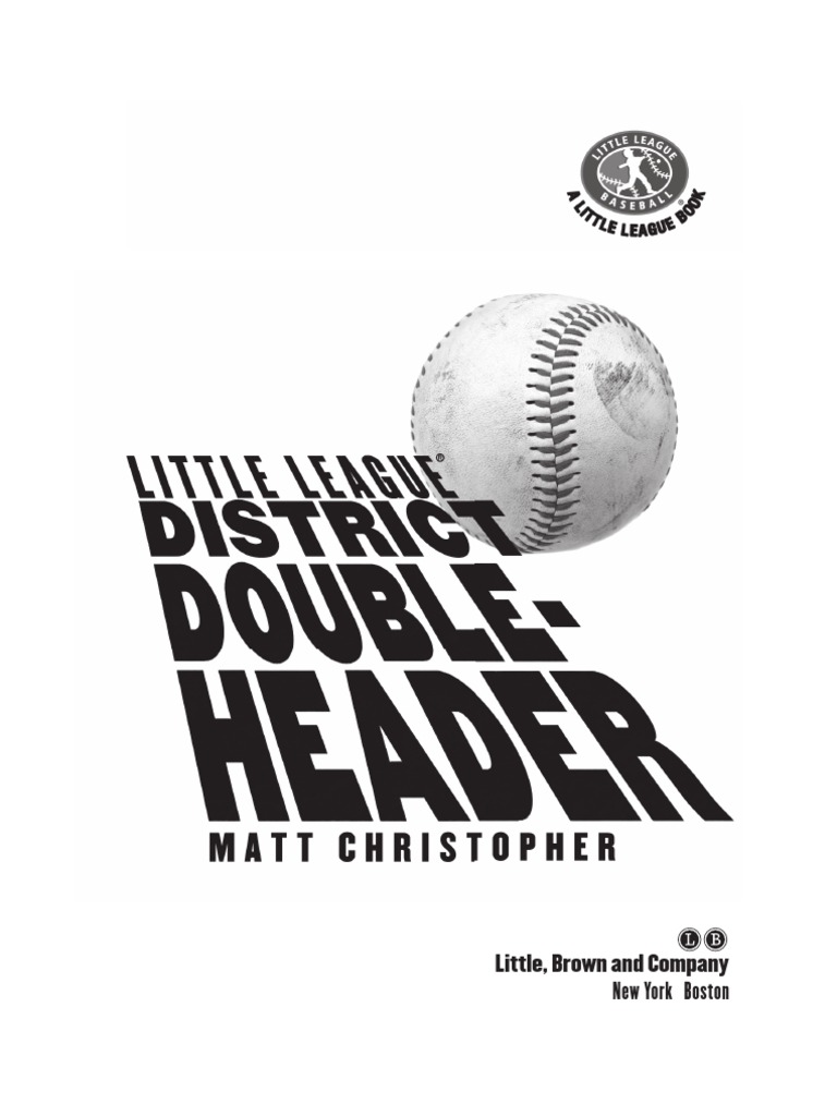 District Doubleheader by Matt Christopher (SAMPLE) | PDF | Pitcher ...