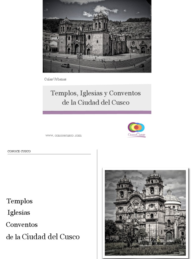 Templos e Iglesias de Cusco | PDF | Religión y creencia